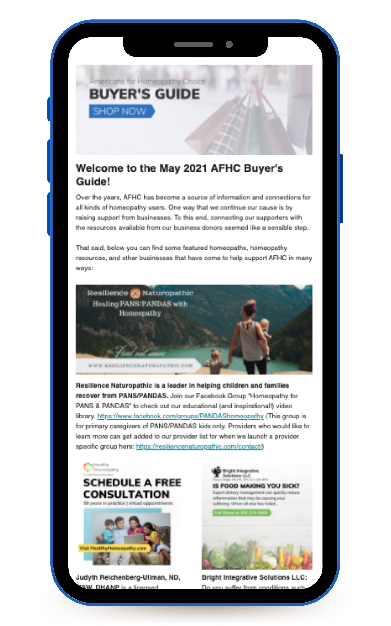 Become a Featured Sponsor in the AFHC Buyer's Guide - Americans for ...