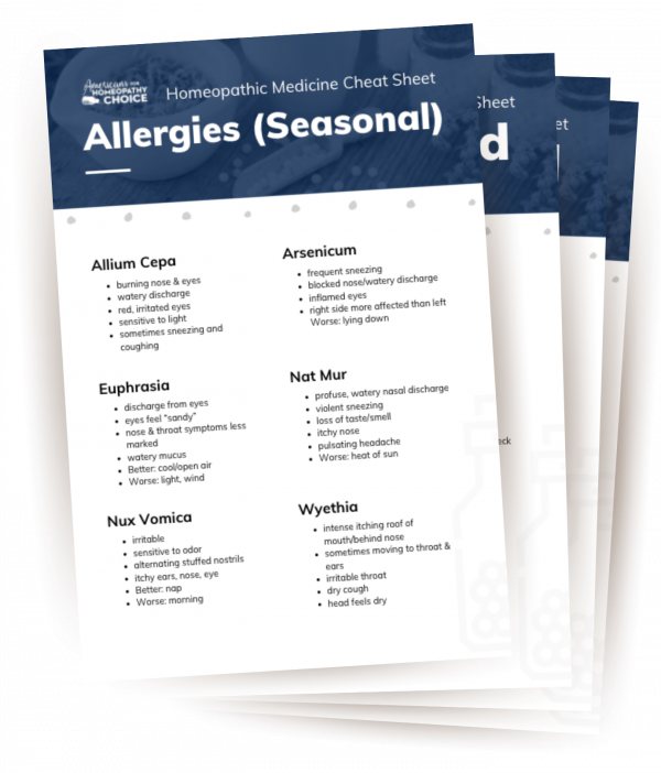 Homeopathic Remedy Cheat Sheet - Download Page - Americans for ...