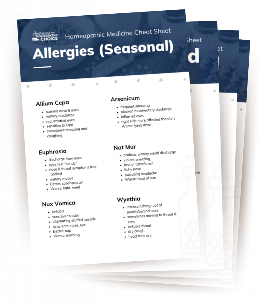 Homeopathic Remedy Cheat Sheet - Download Page - Americans for ...